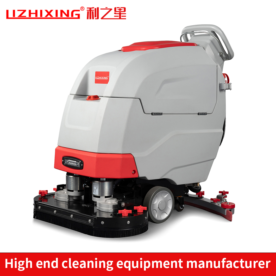 X660S dual brush floor scrubber - Tanjie Clean